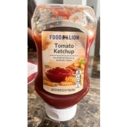 Food Lion Ketchup, Tomato: Calories, Nutrition Analysis & More | Fooducate