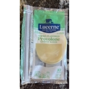 Lucerne Dairy Farms Cheese Slices, Smoke Flavored`: Calories, Nutrition ...