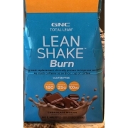 GNC Total Lean Lean Shake Burn, Meal Replacement, Chocolate Mocha ...