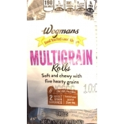 Wegmans Rolls, Multigrain: Calories, Nutrition Analysis & More | Fooducate