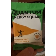 Quantum Energy Square Energy Bar, Salted Peanut Butter Crunch: Calories ...