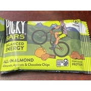 Picky Bars Bar, Balanced Energy, All-In Almond: Calories, Nutrition ...