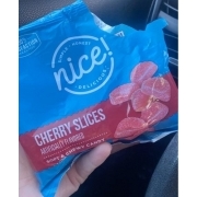 Nice! Candy, Soft & Chewy, Cherry Slices: Calories, Nutrition Analysis ...