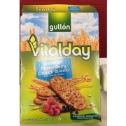Gullon Biscuits, Crunch, Mixed Berry, Breakfast, Vitalday: Calories ...