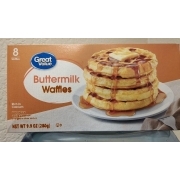 Great Value Waffles, Buttermilk: Calories, Nutrition Analysis & More ...