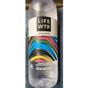 Life Wtr Purified Water, Electrolytes for Taste: Calories, Nutrition ...