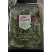 H-E-B Organics Baby Spinach & Baby Kale: Calories, Nutrition Analysis & More | Fooducate