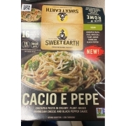 Sweet Earth Chickpea Pasta, Cacio E Pepe: Calories, Nutrition Analysis ...