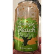 UFO Georgia Peach Hazy Wheat Beer With Fresh Peach Flavor: Calories ...