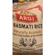 Aruj Rice, Basmati: Calories, Nutrition Analysis & More | Fooducate