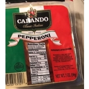 Carando Pepperoni: Calories, Nutrition Analysis & More | Fooducate