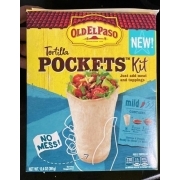 Old El Paso Tortilla Pockets Kit: Calories, Nutrition Analysis & More ...