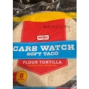 Meijer Soft Taco, Flour Tortilla, Carb Watch: Calories, Nutrition ...