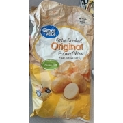 Great Value Chips, Potato, Kettle Cooked, Original: Calories, Nutrition ...
