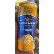 Sanpellegrino Orange Beverage, Aranciata, Italian, Sparklng: Calories ...