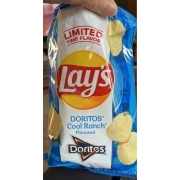 Lay's Chips, Doritos, Cool Ranch Flavored: Calories, Nutrition Analysis ...