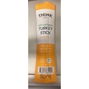Think Jerky Jerky, Turkey Stick, 100% Natural, Original: Calories ...