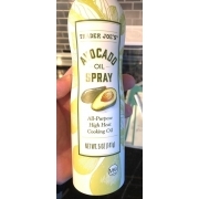 Trader Joe's Avocado Oil, Spray: Calories, Nutrition Analysis & More | Fooducate