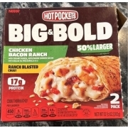 Hotpockets Chicken Bacon Ranch, Big & Bold: Calories, Nutrition ...
