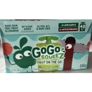 Gogo Squeez Apple Sauce, Fruit On The Go, Variety Pack: Calories, Nutrition Analysis & More ...