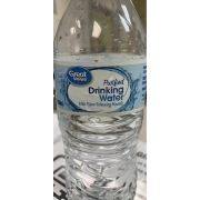 Great Value Drinking Water, Purified: Calories, Nutrition Analysis ...