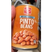Harris Teeter Beans, Pinto, No Salt Added, Canned: Calories, Nutrition ...