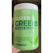 Wellness Garden Super Greens Power Blend, Natural Flavor: Calories ...