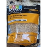 Kind Granola, Oats & Honey: Calories, Nutrition Analysis & More | Fooducate