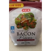 H-E-b Bacon Pieces 100%: Calories, Nutrition Analysis & More | Fooducate