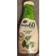 Marzetti Dressing, Simply 60, Buttermilk Ranch: Calories, Nutrition ...