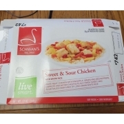 Schwan's Chicken With White Rice, Sweet & Sour,: Calories, Nutrition ...