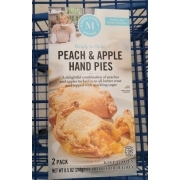 Martha Stewart Kitchen Pies, Peach & Apple Hand: Calories, Nutrition ...
