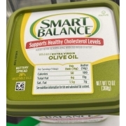 Smart Balance Buttery Spread, Extra Virgin Olive Oil: Calories ...