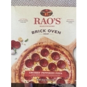 Rao's Pizza, Pepperoni, Uncured, Brick Oven Crust: Calories, Nutrition ...