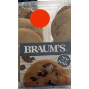 Braum's Cookies, Chocolate Chip: Calories, Nutrition Analysis & More ...