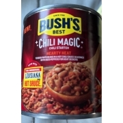 Bush's Best Chili Starter, Chili Magic, Hearty Heat: Calories ...