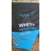 Legion Whey Protein Powder, Whey+, Cookies & Cream: Calories, Nutrition ...