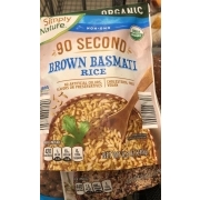 Simply Nature Brown Basmati Rice: Calories, Nutrition Analysis & More ...