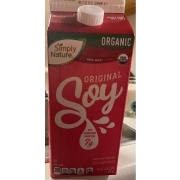 Simply Nature Soymilk, Organic: Calories, Nutrition Analysis & More ...