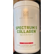 Amy Myers MD Dietary Supplement, Spectrum 5 Collagen: Calories ...