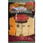 Cello Cheese, Cracker Cut, Premium, Sliced, Variety Pack: Calories ...