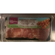 True Goodness Uncured Bacon, Hardwood Smoked: Calories, Nutrition ...