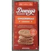 Dewey's Gingerbread Cookies: Calories, Nutrition Analysis & More ...