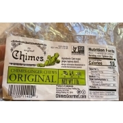 Chimes Ginger Chews: Calories, Nutrition Analysis & More | Fooducate