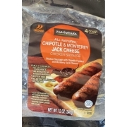 Marketside Chicken Sausage, Chipotle, Monterey Jack Cheese: Calories ...