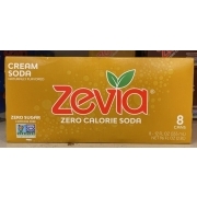 Zevia Cream Soda: Calories, Nutrition Analysis & More | Fooducate
