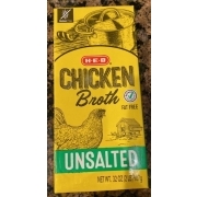 H-E-B Chicken Broth, Unsalted: Calories, Nutrition Analysis & More ...