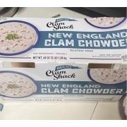 Clam Shack Clam Chowder, New England: Calories, Nutrition Analysis ...