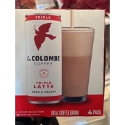 Triple Coffee, La Colombe, Triple Latte: Calories, Nutrition Analysis ...