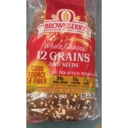 Brownberry Bread, 12 Grain: Calories, Nutrition Analysis & More | Fooducate